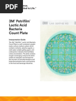Aerobic Plate Count TVC Petrifilm AOAC 998.12 | PDF | Colony Forming Unit