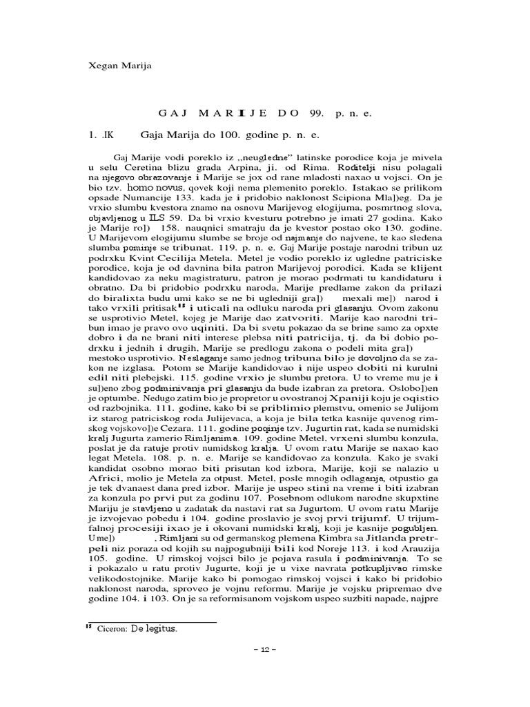 Gradjanski Ratovi | PDF