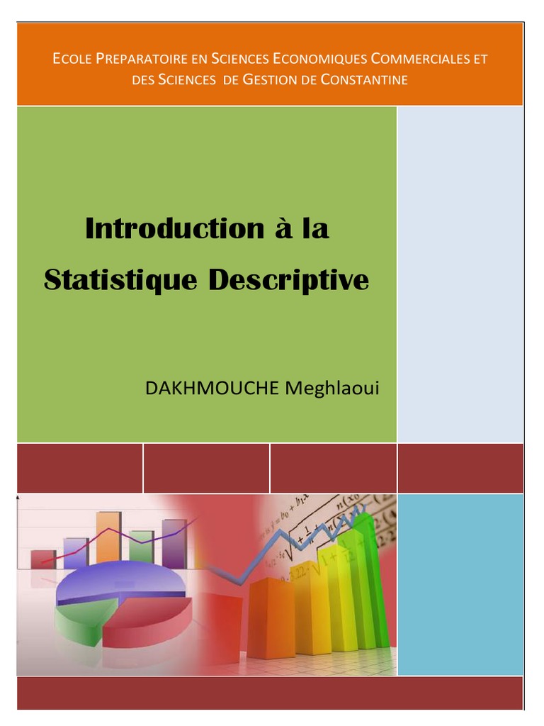 Cours Stat Descr New PDF | PDF | Moyenne | Statistiques