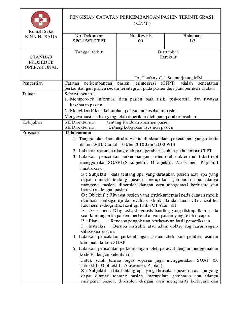 Asesmen CPPT | PDF | Wellness