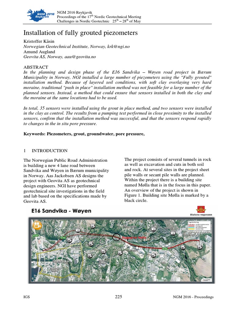 026-143-Ngm 2016 - Installation of Fully Grouted Piezometers Kåsin ...