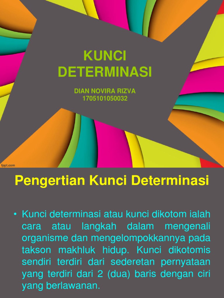Kunci Determinasi | PDF