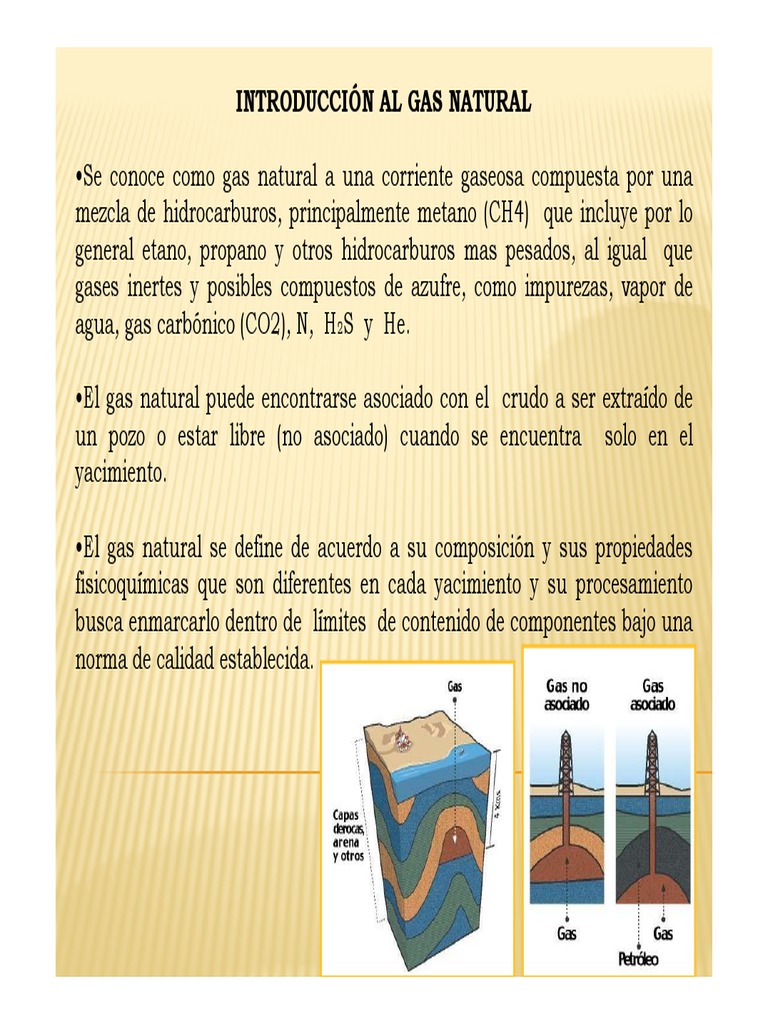 Tema 1 Introduccion Al Gas Natural | PDF | Gas natural | Gas natural ...