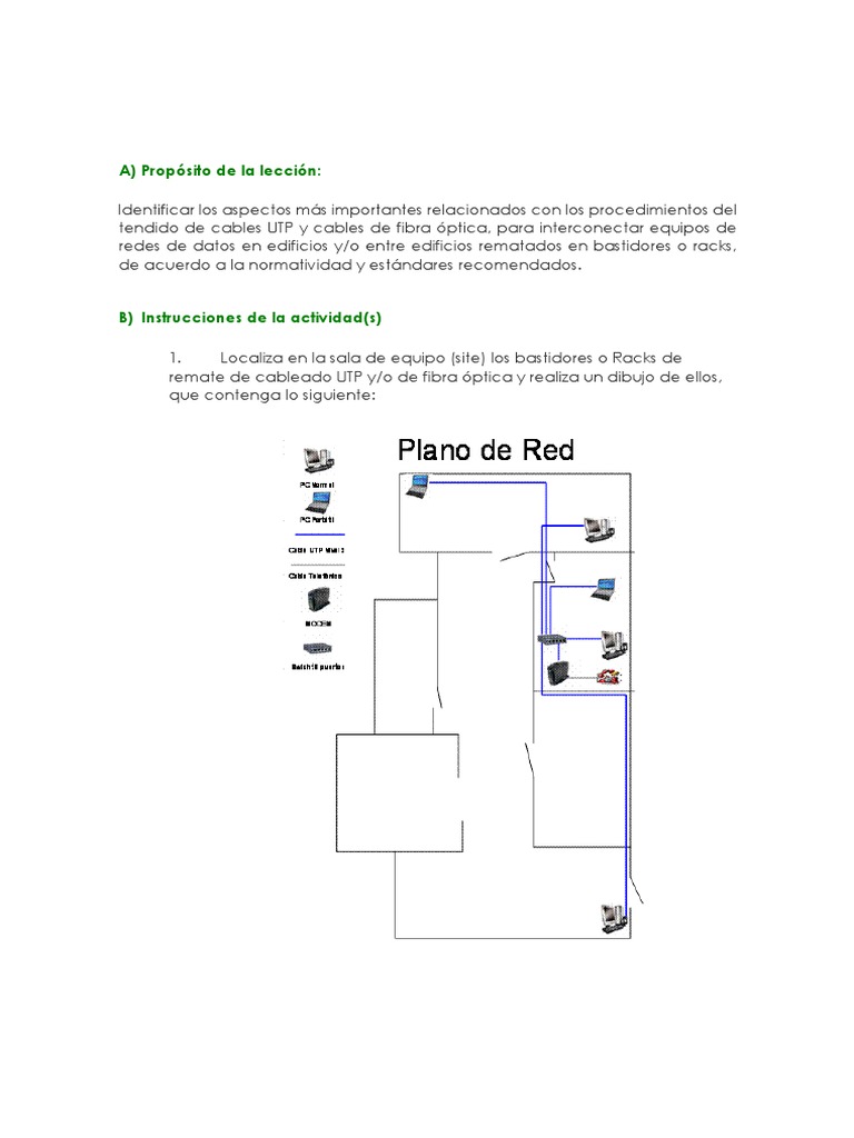Técnico en Redes de Datos - Nivel1 - Leccion3 - MO | PDF | Fibra óptica ...