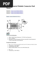 ECM PINOUT Chevrolet Sail PDF | PDF | Throttle | Engines