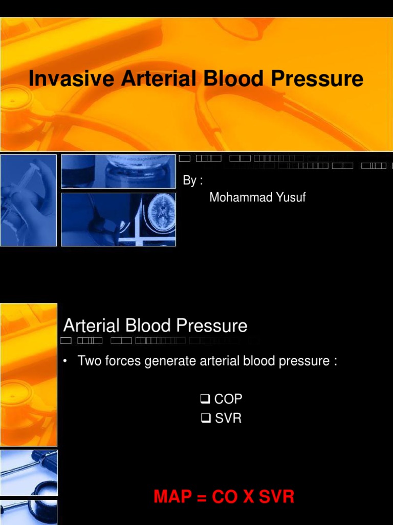 Invasive Arterial Blood Pressure | PDF | Blood Pressure | Pulse