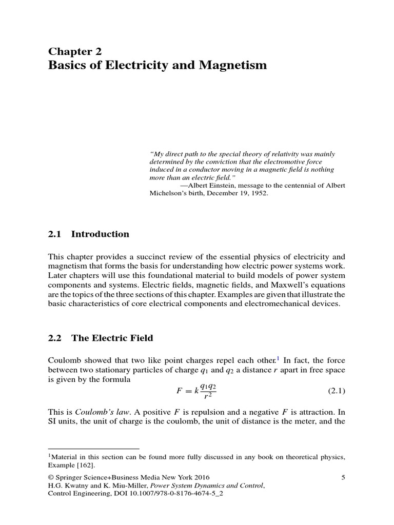 Electrostaic and Magnetism | PDF | Electric Field | Dielectric