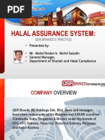 Halal Internal Audit Checklist | PDF | Auditor's Report | Audit