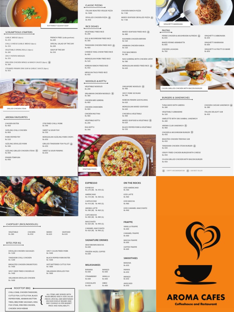 Our Menu | PDF | Indonesian Cuisine | Hamburgers