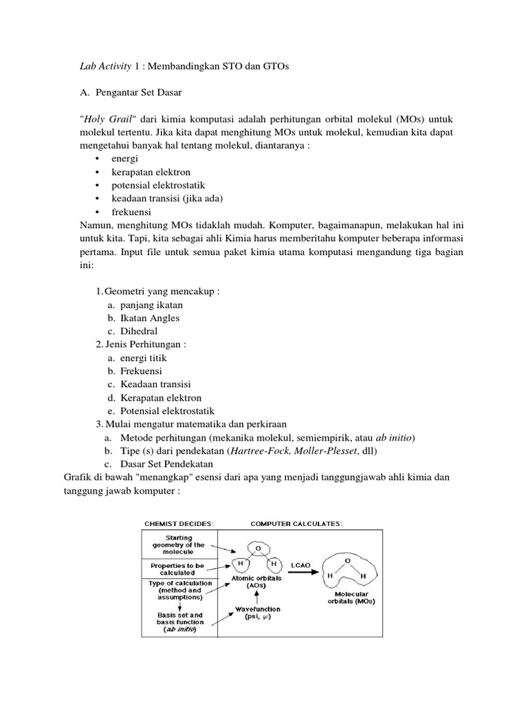 Comparing STO and GTO in Computation | PDF