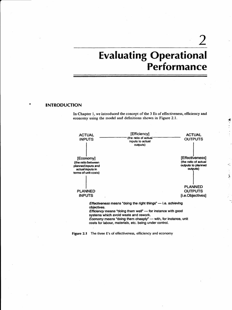 Ch.2-Evaluating Operational Performance | PDF | Internal Audit | Audit