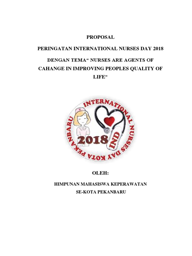 Proposal Internasional Nurses Day 2018 | PDF