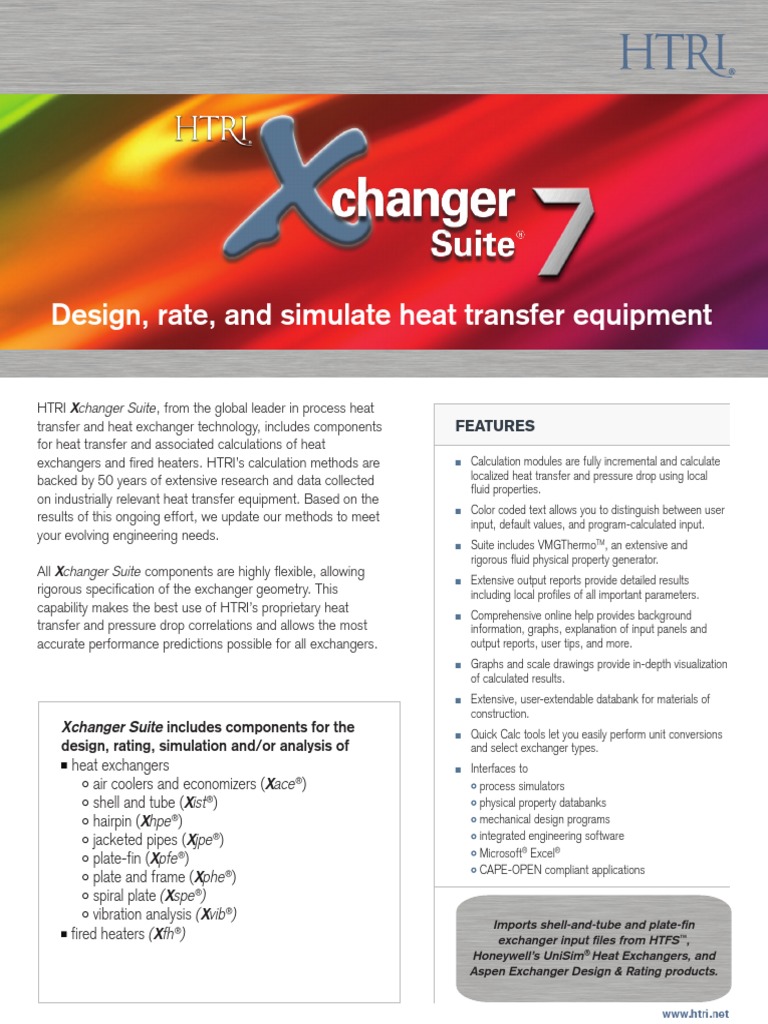 Htri PDF | PDF | Heat Exchanger | Simulation