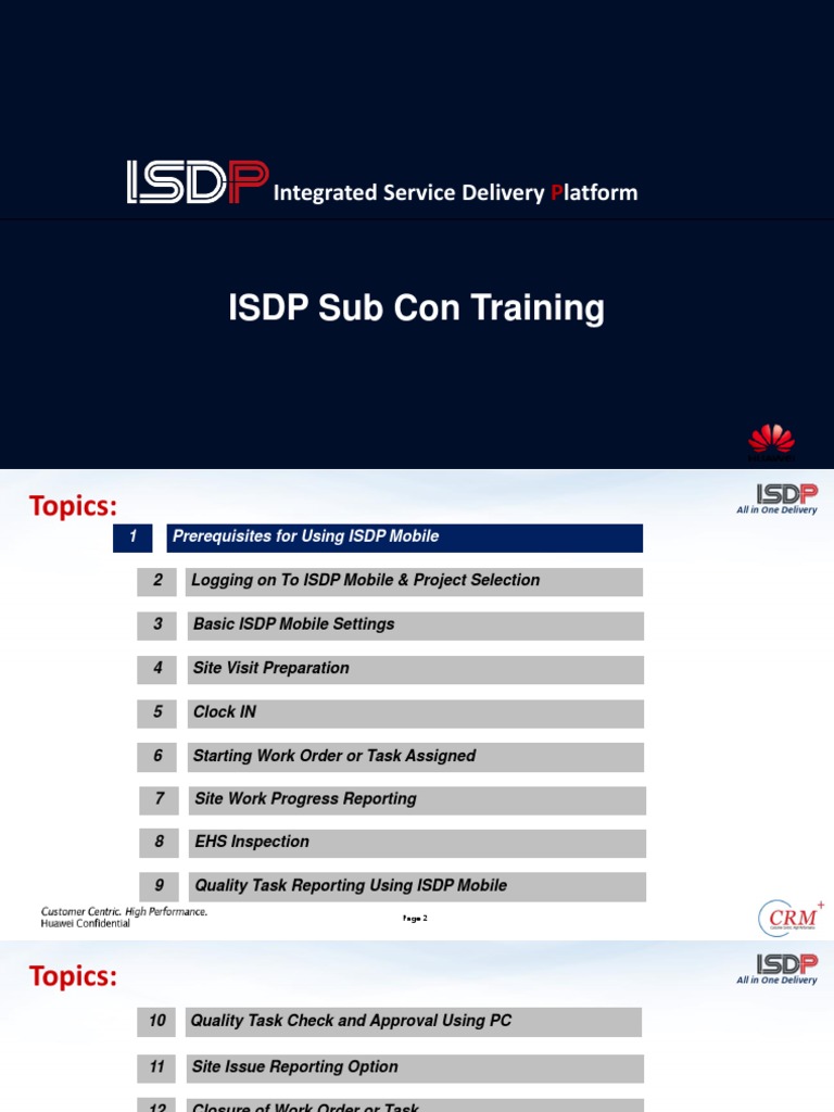 Partner Training ISDP Ver 2 | PDF | Mobile App | Online And Offline