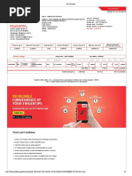 ACT Fibernet Invoice for April 2019 | PDF | Invoice | Cheque