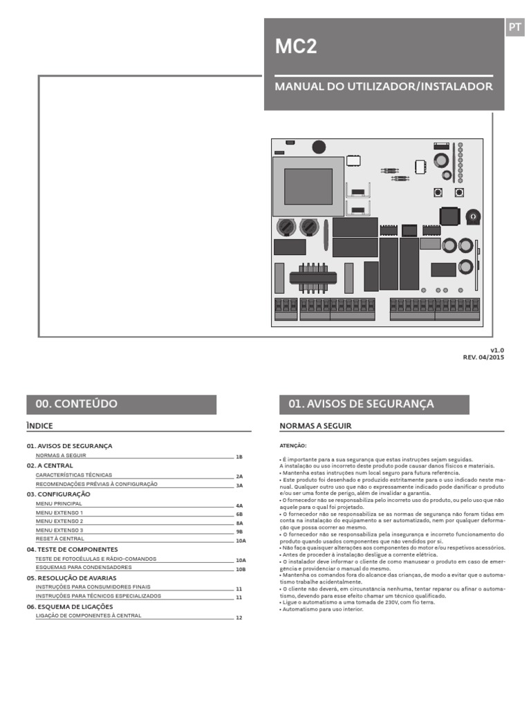Motor Motoline | PDF | Tempo | Diodo emissor de luz