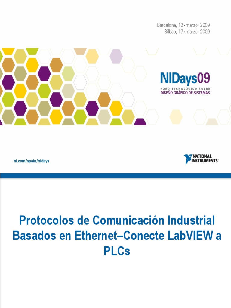 008B Protocolos Comunicacion Industrial Basado Ethernet Labview | PDF ...