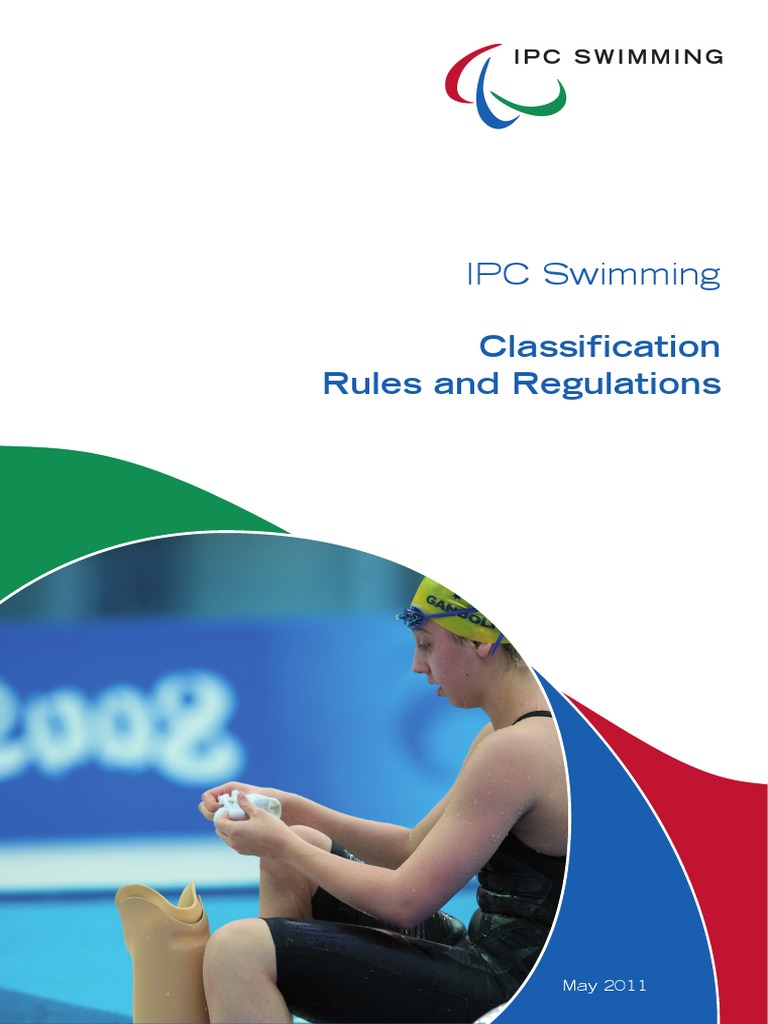 2011-05-30 Swimming Classification Regulations | PDF | Sports | Competition