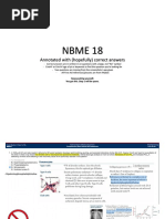 Nbme 31 Block 1-4 (Answers) | PDF