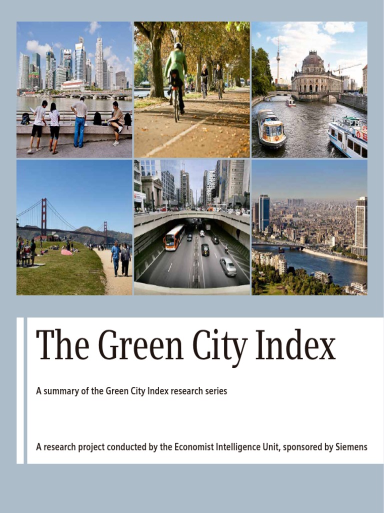 The Green City Index | PDF | City | Green Building