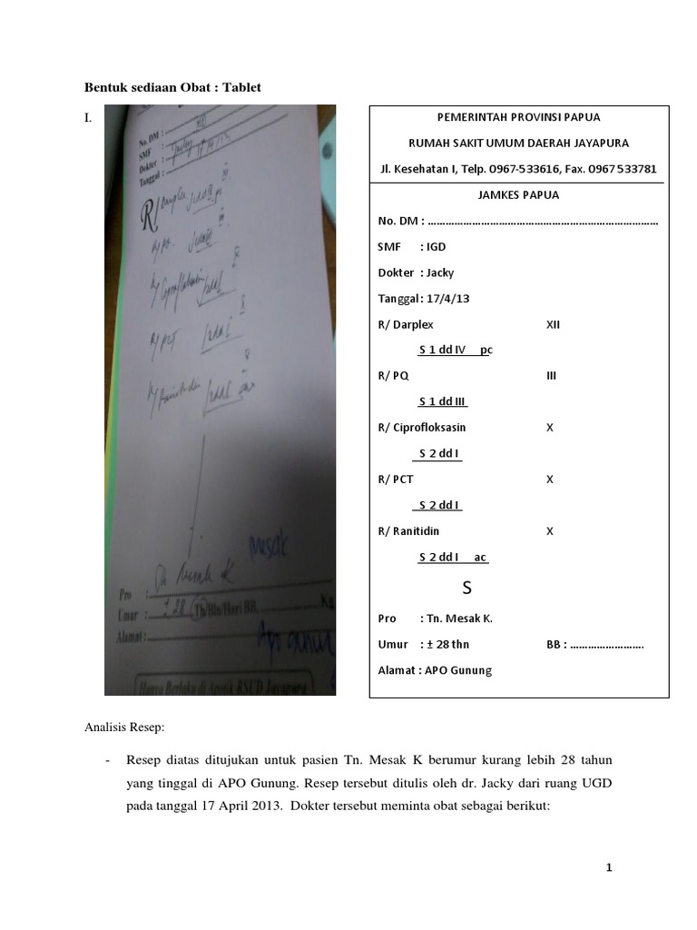 Cover Laporan Jaga | PDF