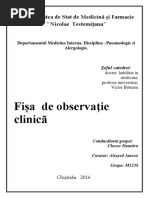 Model Referat Medical | PDF | Health Care | Social Science