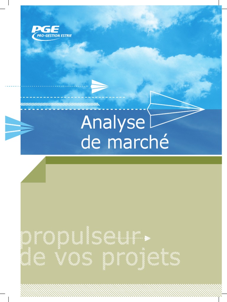 Analyse Marche Progestion Estrie PDF | PDF | Sodles | Marché (Économie)