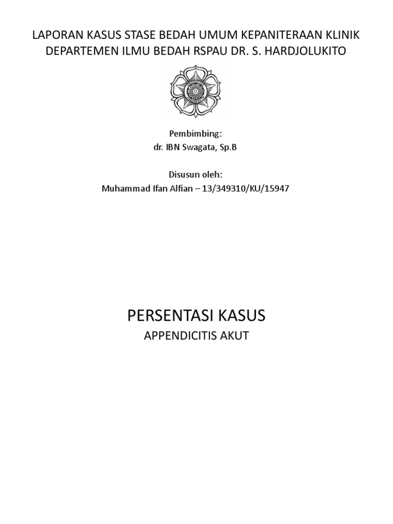 Appendicitis Akut | PDF