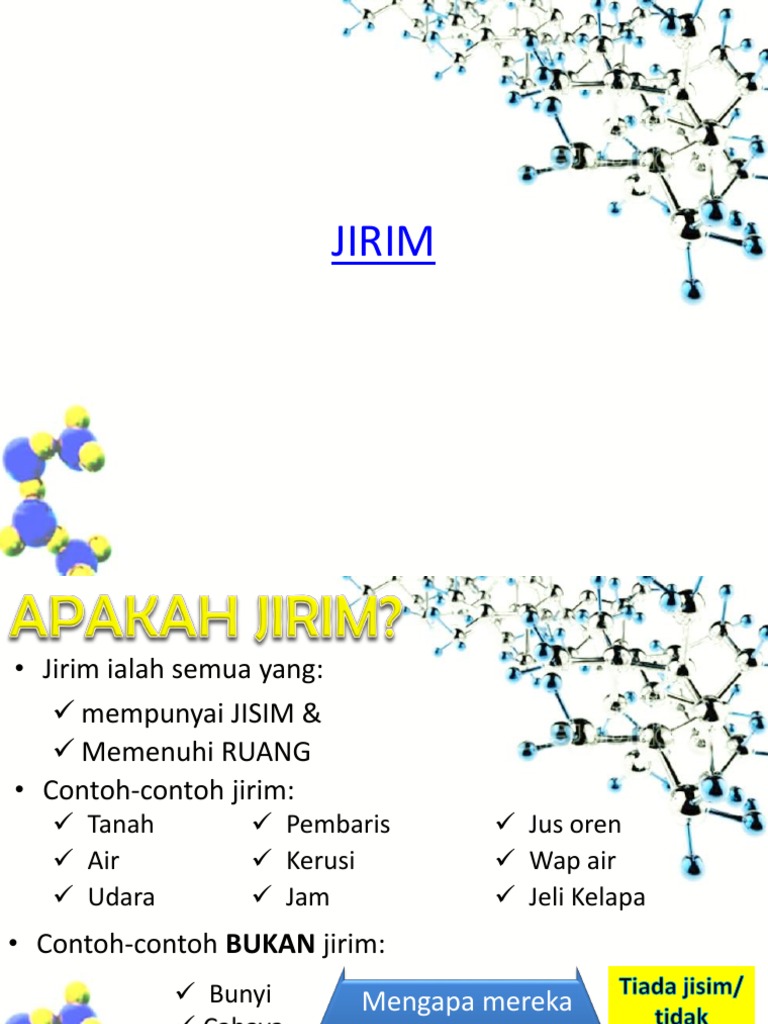 Pengenalan Jirim dan Jenisnya | PDF