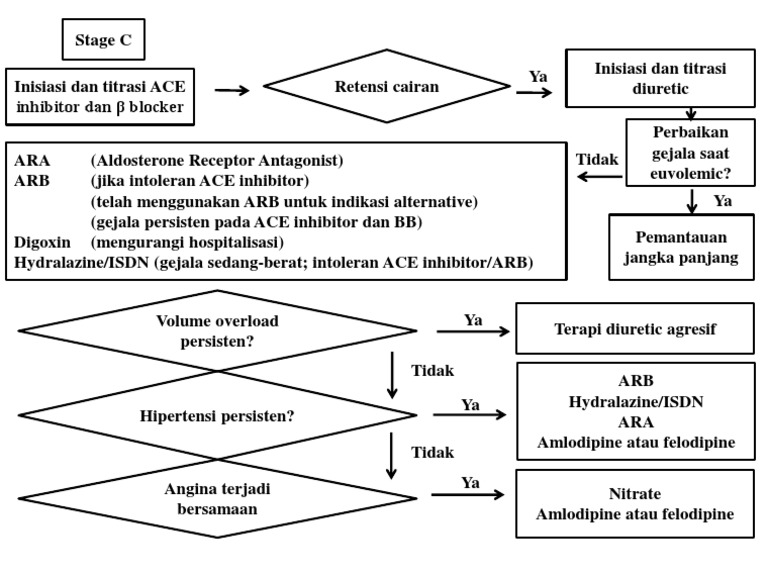 Algoritma Gagal Jantung Stage C | PDF