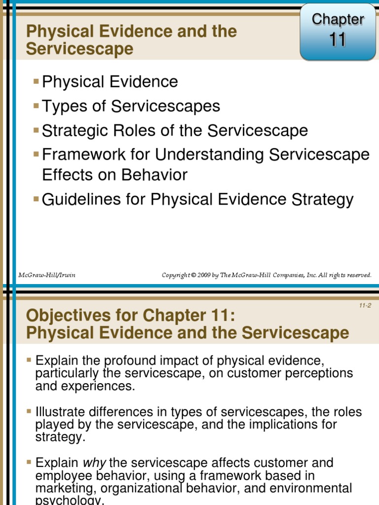 Service Scape and Physical Evidence | PDF | Strategic Management ...