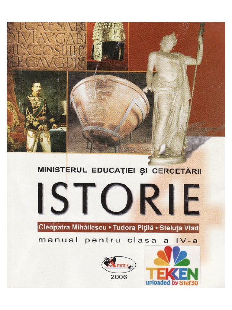 Manual de Istorie-Clasa 4 PDF | PDF