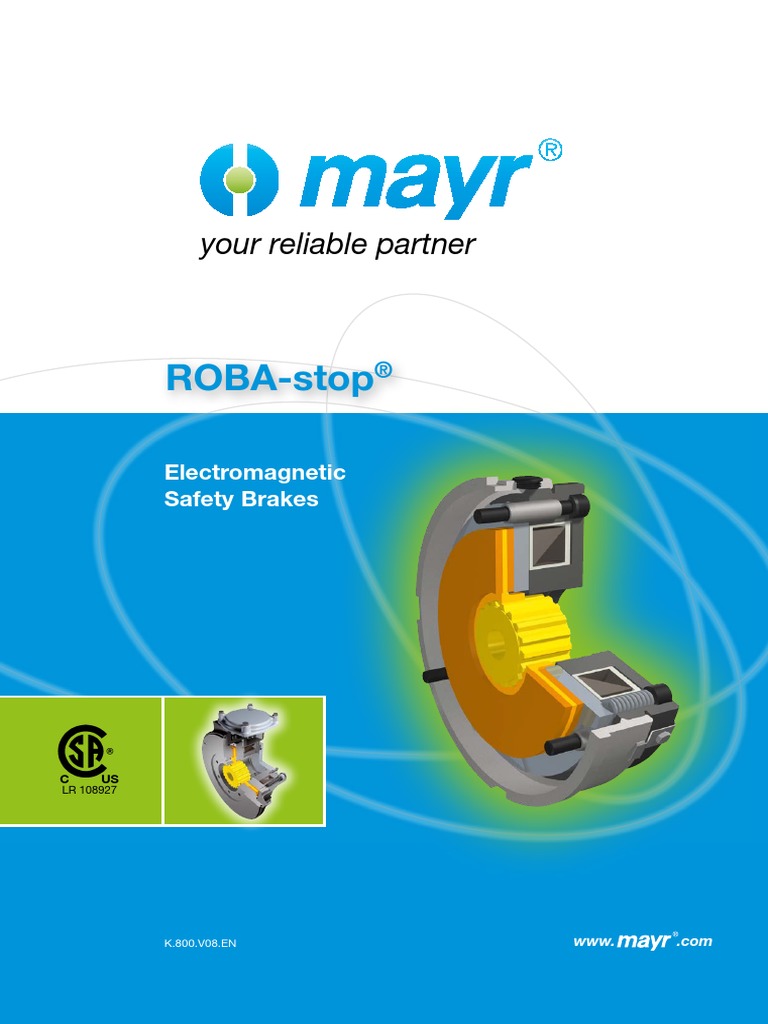 Mayr Roba Stop | PDF | Freno | Rectificador