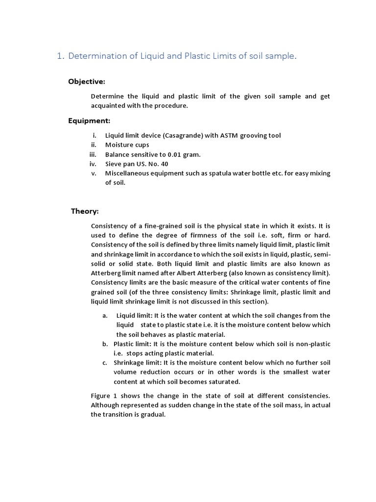 Soil Consistency Testing Guide | PDF | Materials | Natural Materials