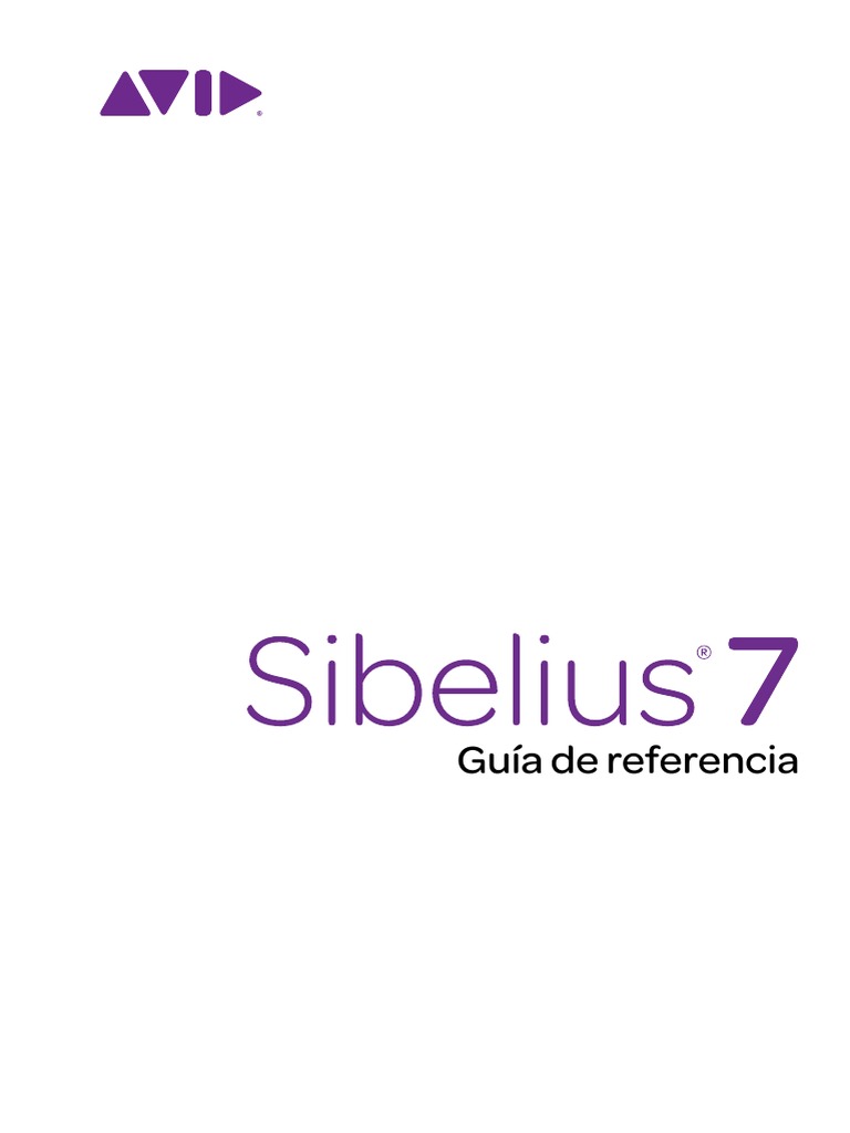 Sibelius Reference | PDF | Partituras | Ventana (informática)