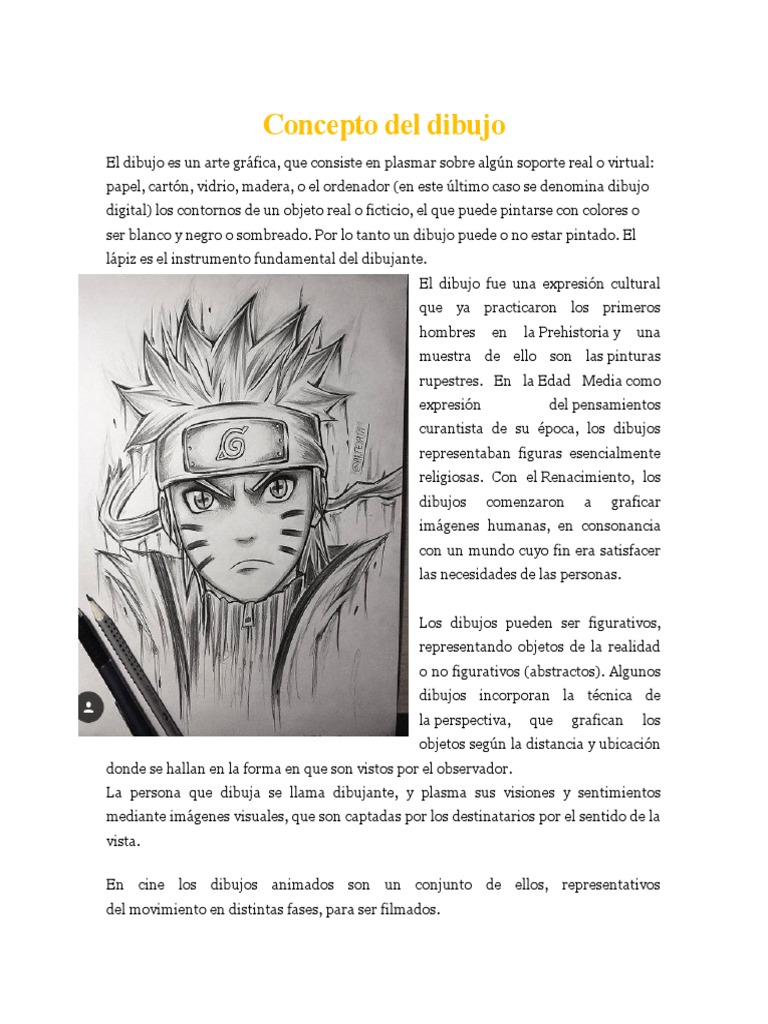 Concepto Del Dibujo | PDF | Dibujo | Diseño de comunicacion