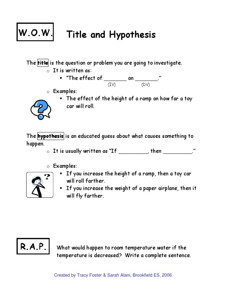 Jolly Rancher Experiment Answers | PDF | Question | Hypothesis