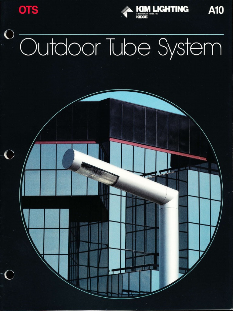 Kim Lighting Outdoor Tube System Overview | PDF | Nature