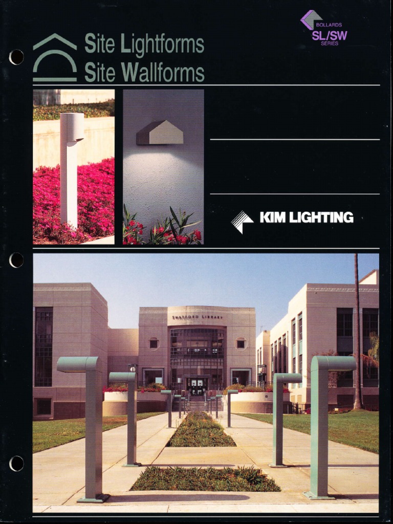 Kim Lighting Site Lightforms & Wallforms Brochure 1995 | Download Free ...