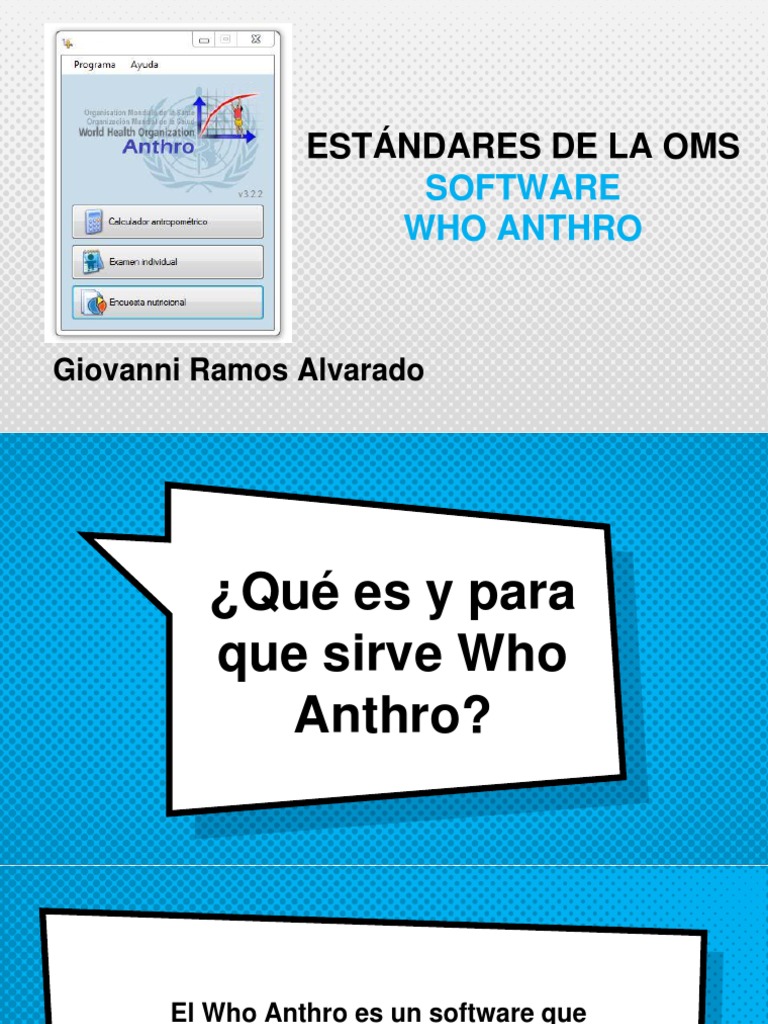 Taller Who Anthro | PDF | Microsoft Excel | Software