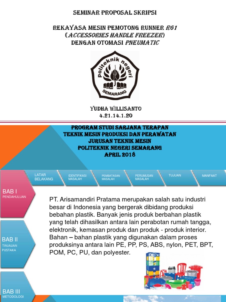 Mesin Pemotong Runner R61 Otomatis | PDF