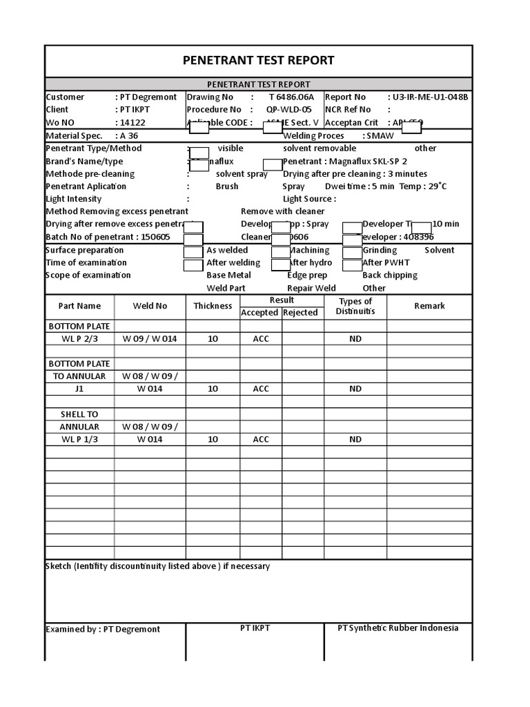 DPT Report MBBR U-B | PDF | Machining | Welding
