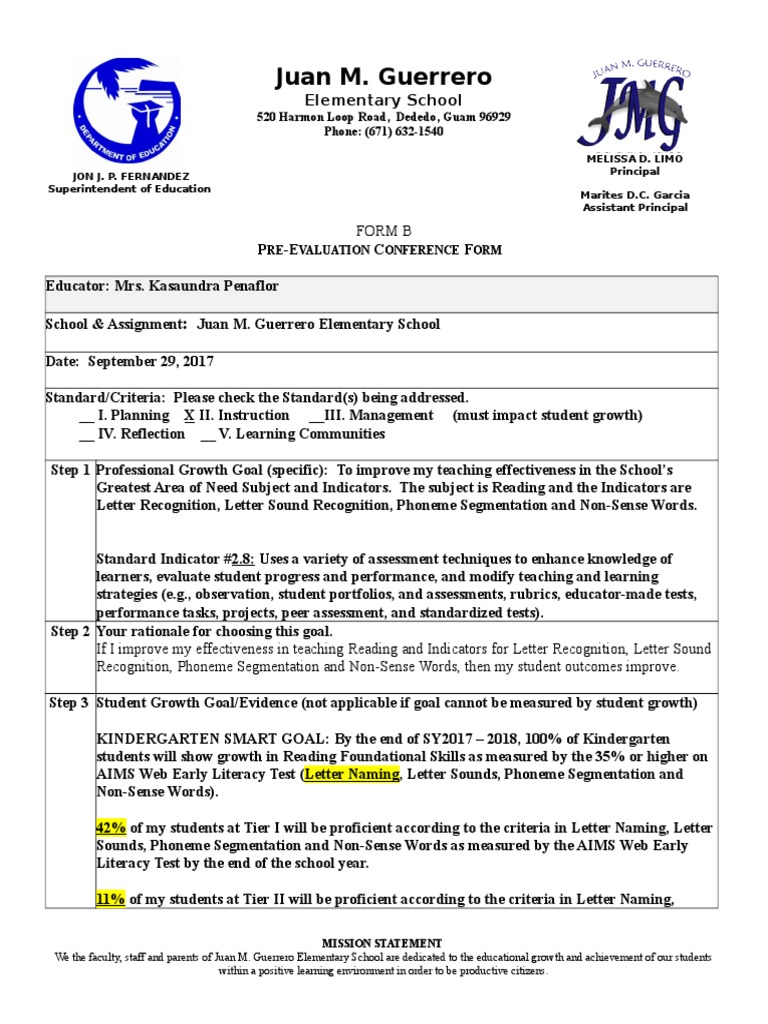 Ptep Form B - 2 | PDF | Educational Assessment | Standardized Tests