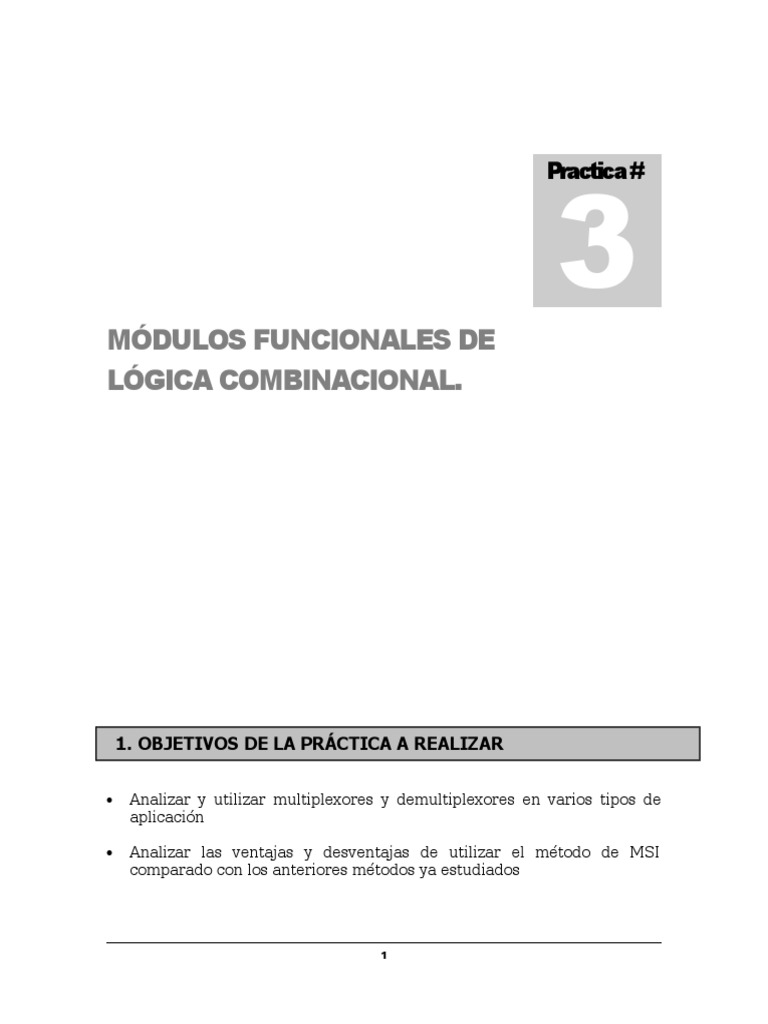 Circuitos Lógicos Combinacionales | PDF | Puerta lógica | Vhdl