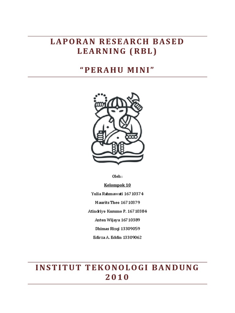 Laporan Research Based Learning | PDF