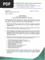 Proses Sertifikasi CDOB PBF di BPOM | PDF