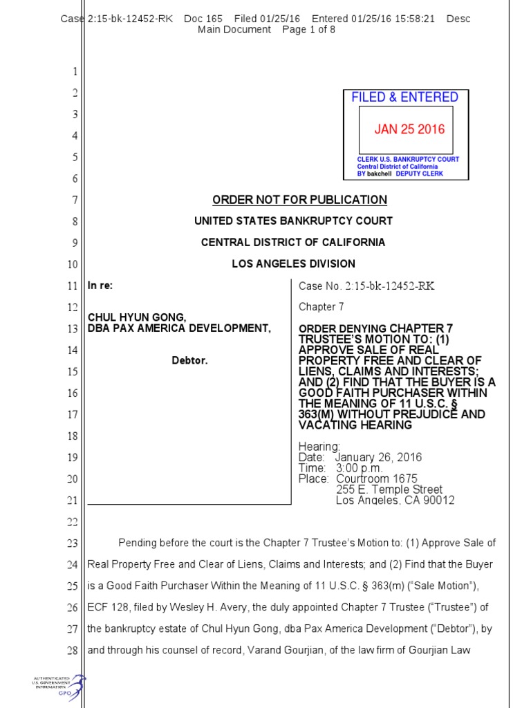 Adversary Proceeding. BK | PDF | Chapter 7 | Bankruptcy