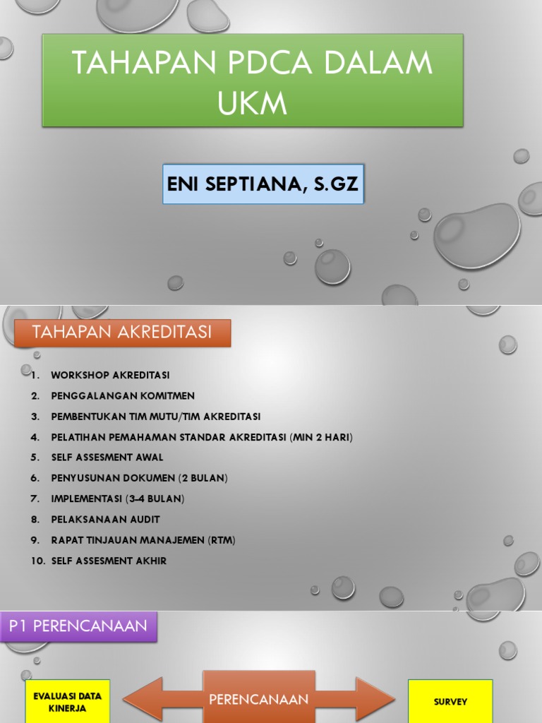 PDCA UKM | PDF