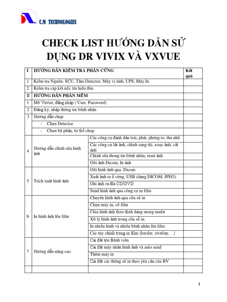 Check List PDF | PDF