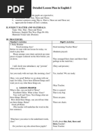 Detailed Lesson Plan in English For Grade 2 | PDF | Verb | Grammatical ...